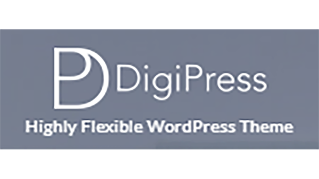 ワードプレス、ワンカラム、おしゃれなパララックスなデザインテンプレート DigiPress | サーバーレシピ