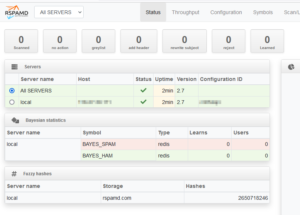 迷惑メール対策ツール「Rspamd」の導入。Postfix、CentOS Stream release 8版 | サーバーレシピ