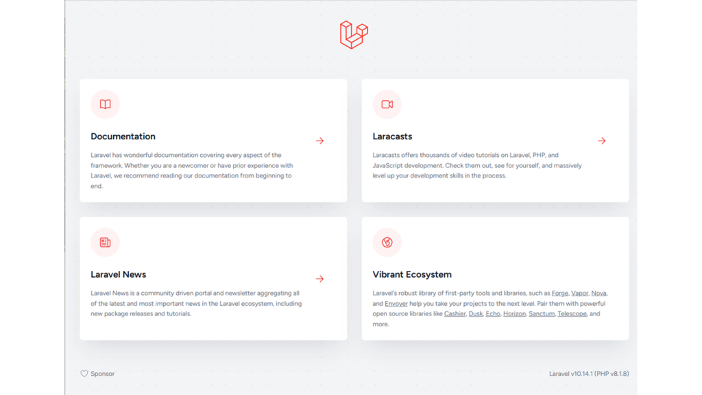 Laravel | サーバーレシピ